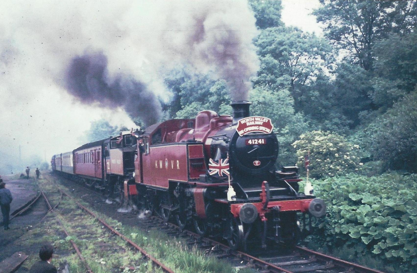 41241 LMS Ivatt Class 2MT 2-6-2T – Keighley & Worth Valley Railway